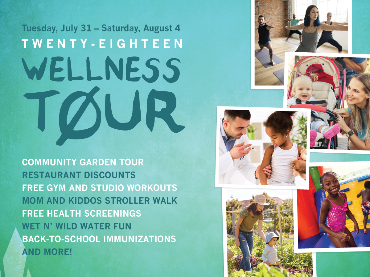 4th Annual City-wide Wellness Tour | News | Midland Health
